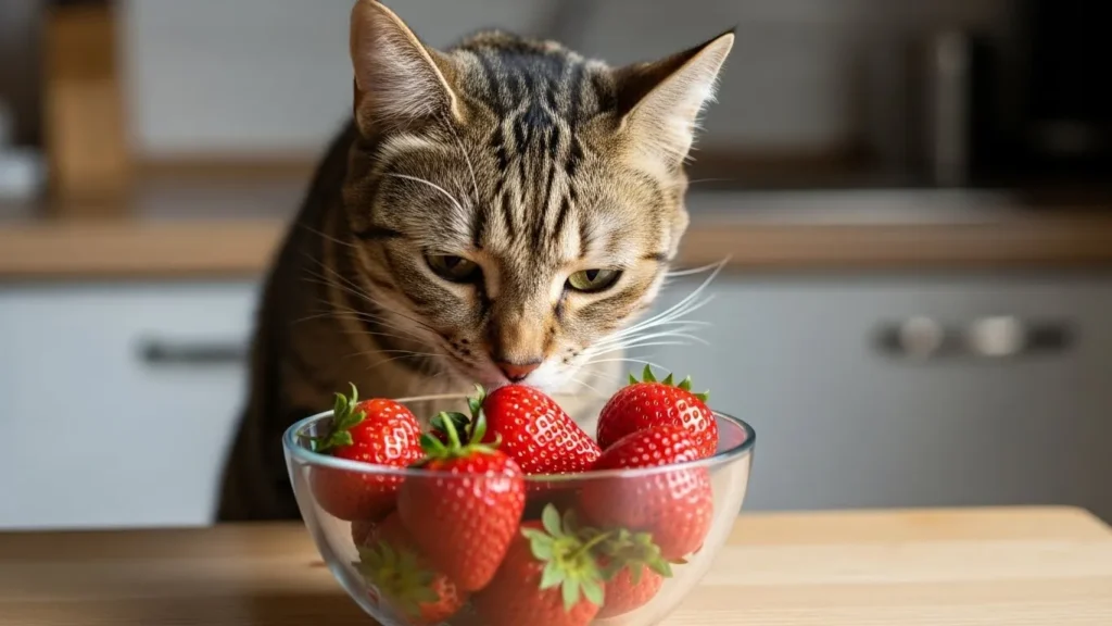 Can Cats Eat Strawberries? Safe Tips